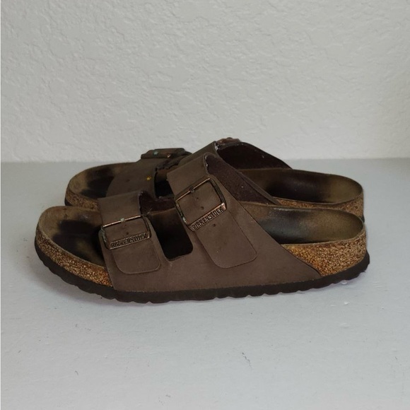 Birkenstock | Shoes | Birkenstock Arizona Birkoflor Brown Sandals Size ...
